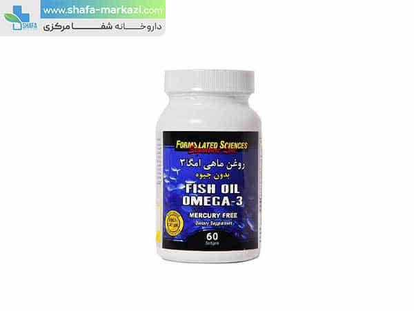 خرید و قیمت کپسول روغن ماهی امگا 3 بدون جیوه - داروخانه شفا مرکزی ...